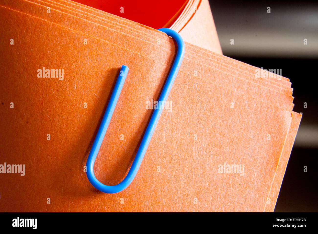 Index cards and paper clip hi-res stock photography and images - Alamy