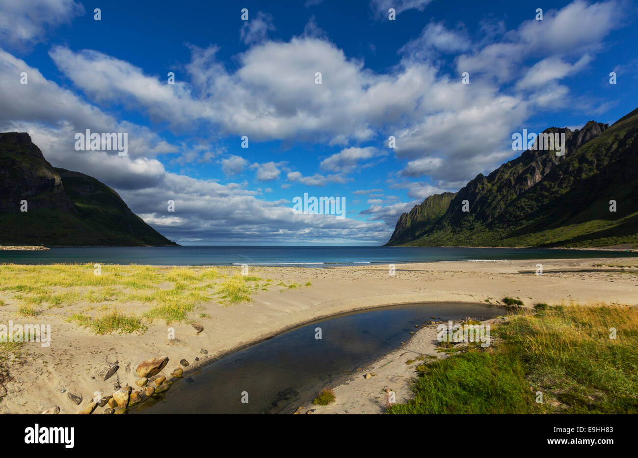 Fjord senja island norway hi-res stock photography and images - Alamy