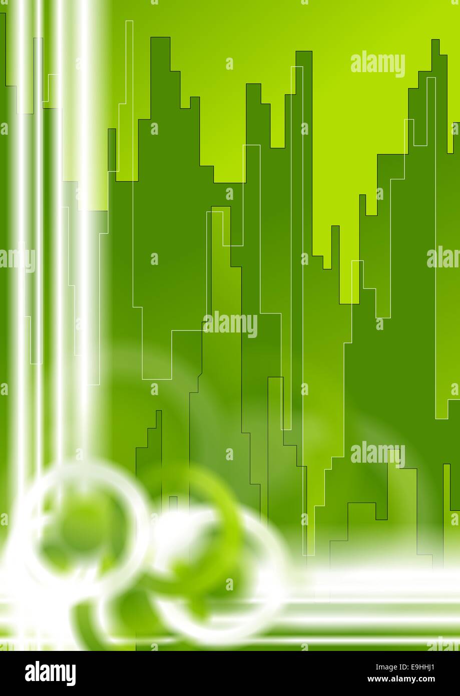 Bright green technology motion background Stock Photo - Alamy