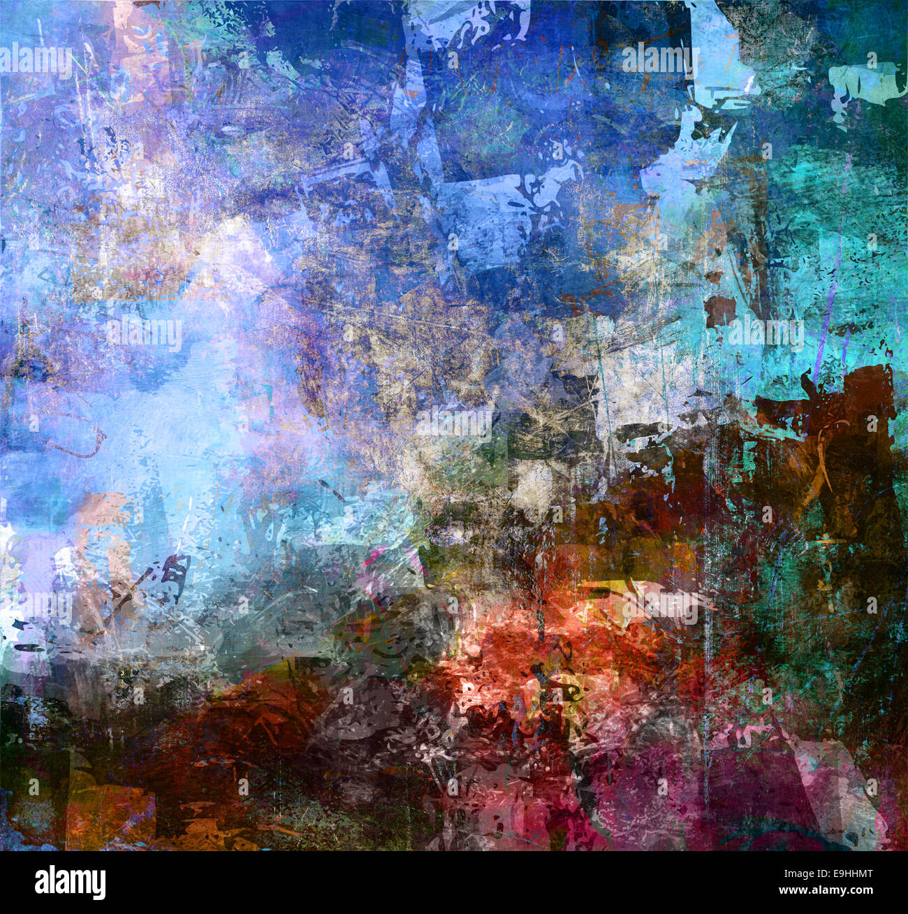 Grunge malerei hi-res stock photography and images - Alamy