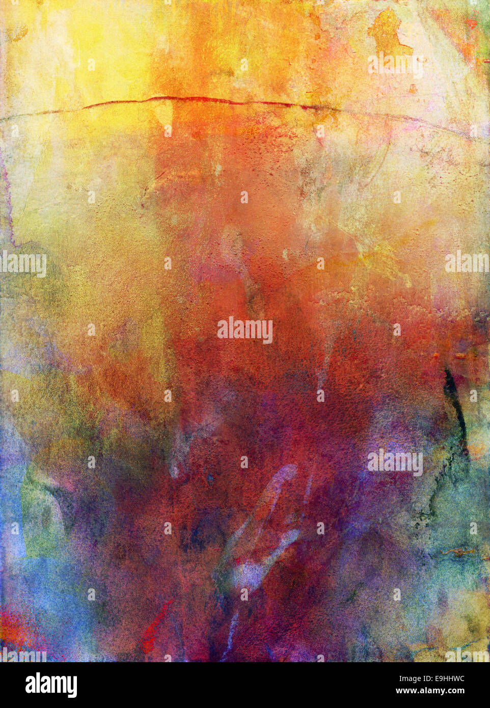 abstract colorful artwork - mixed media Stock Photo - Alamy