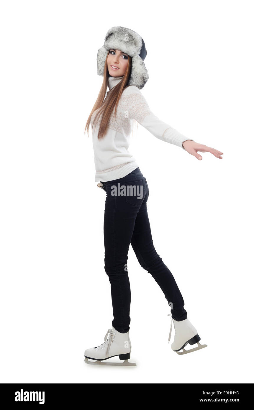 Ice ice woman Cut Out Stock Images & Pictures - Alamy