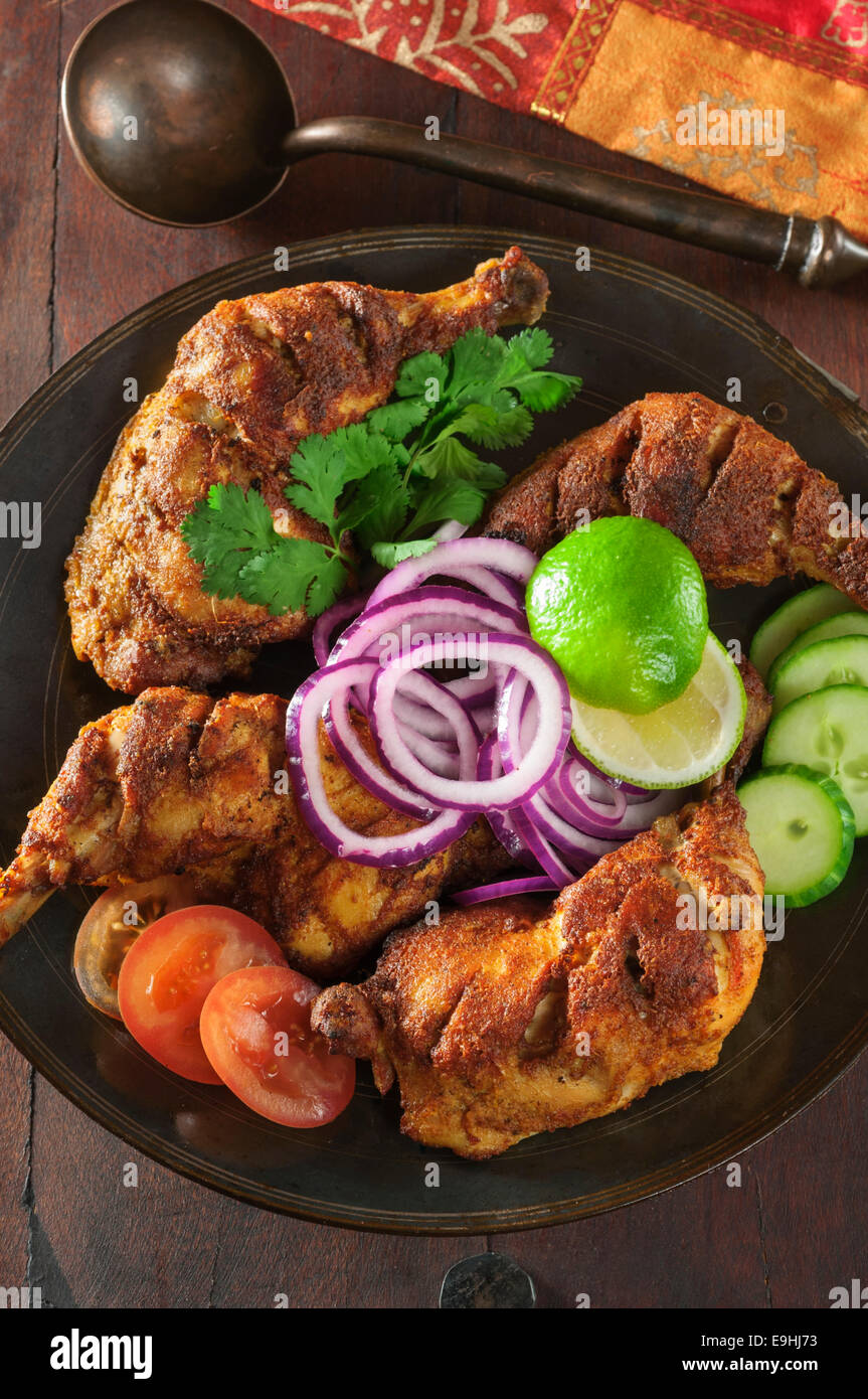Tandoori chicken pakistan hi-res stock photography and images - Alamy
