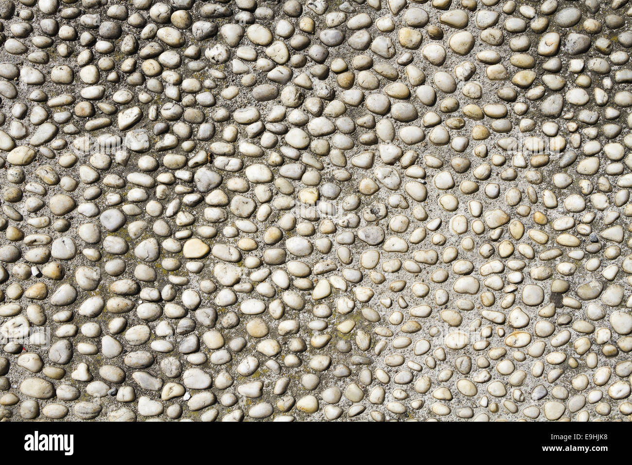 Concrete embedded stones hi-res stock photography and images - Alamy
