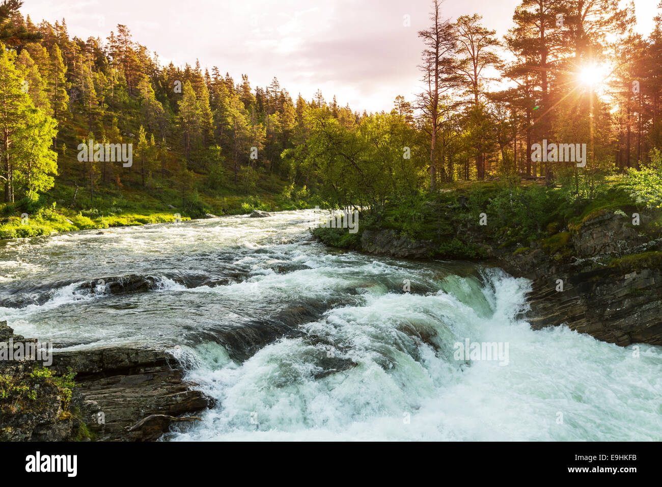 River in Norway Stock Photo - Alamy
