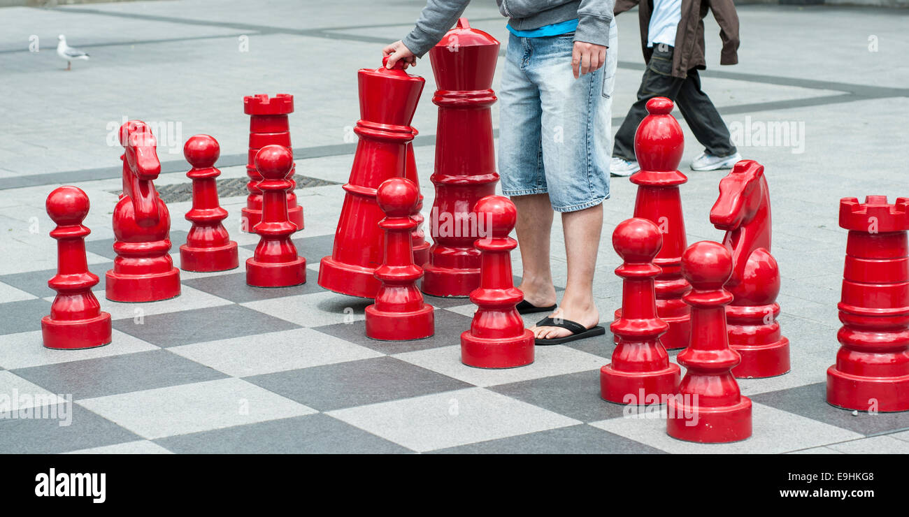 Giant chess hi-res stock photography and images - Alamy