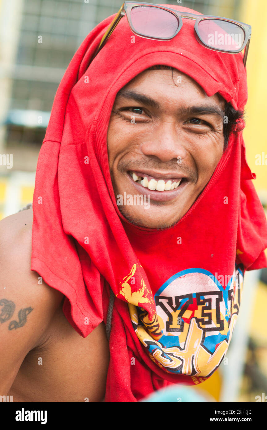 Man in Barangay Pasil, Cebu City, Philippines Stock Photo - Alamy
