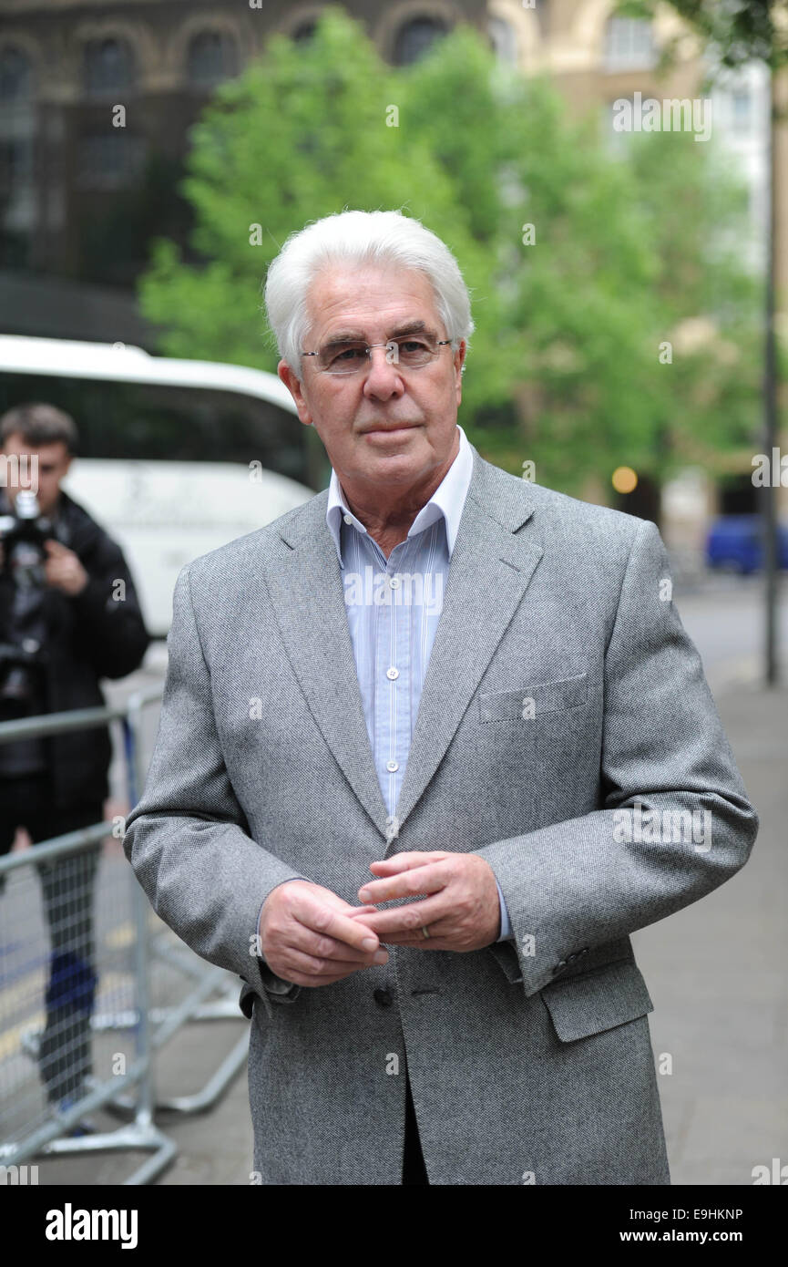 Max Clifford arrives at Southwark Crown Court Featuring: Max Clifford ...