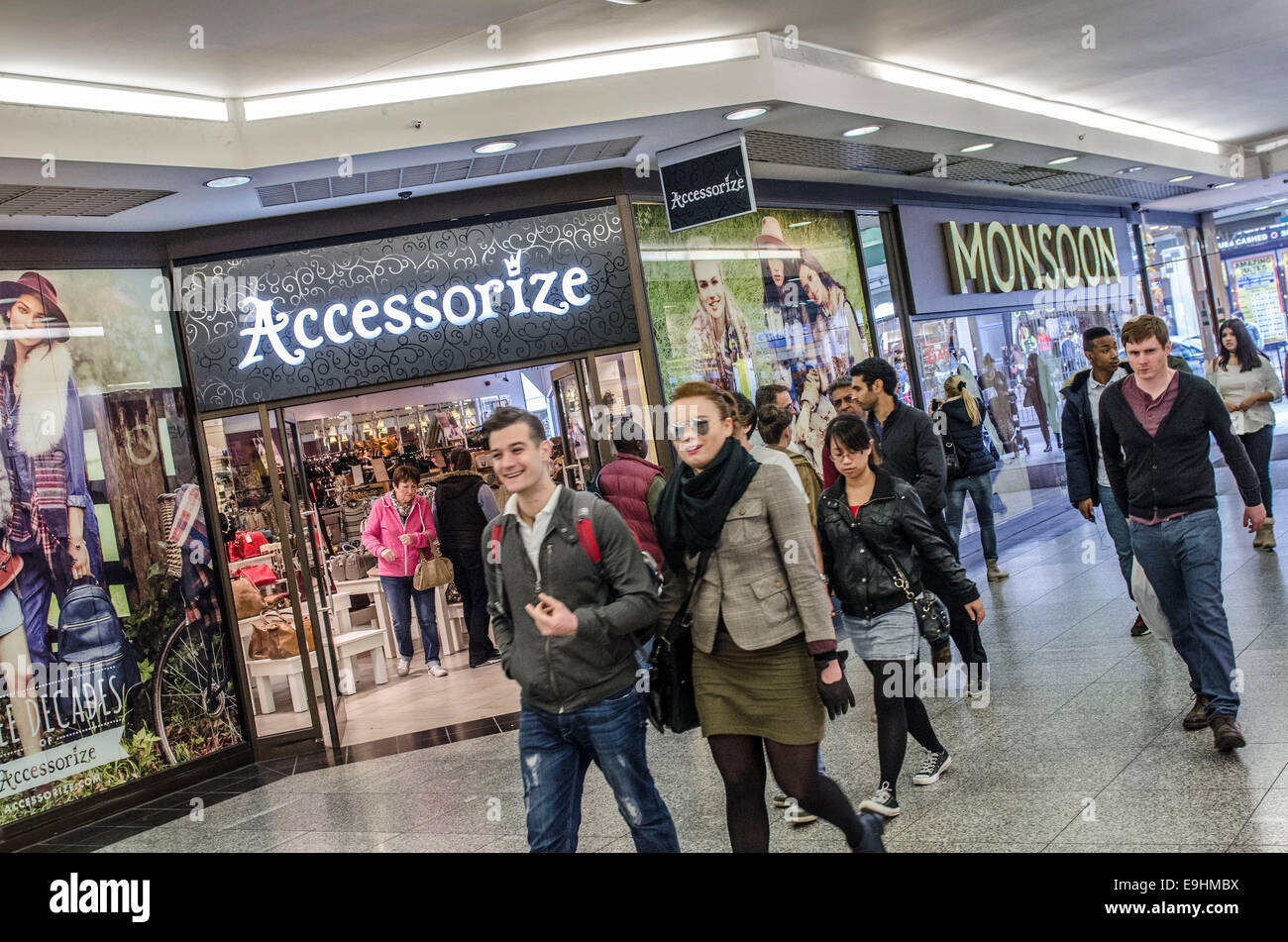 Views of Ealing Broadway Shopping Centre and units saturday 23rd ...