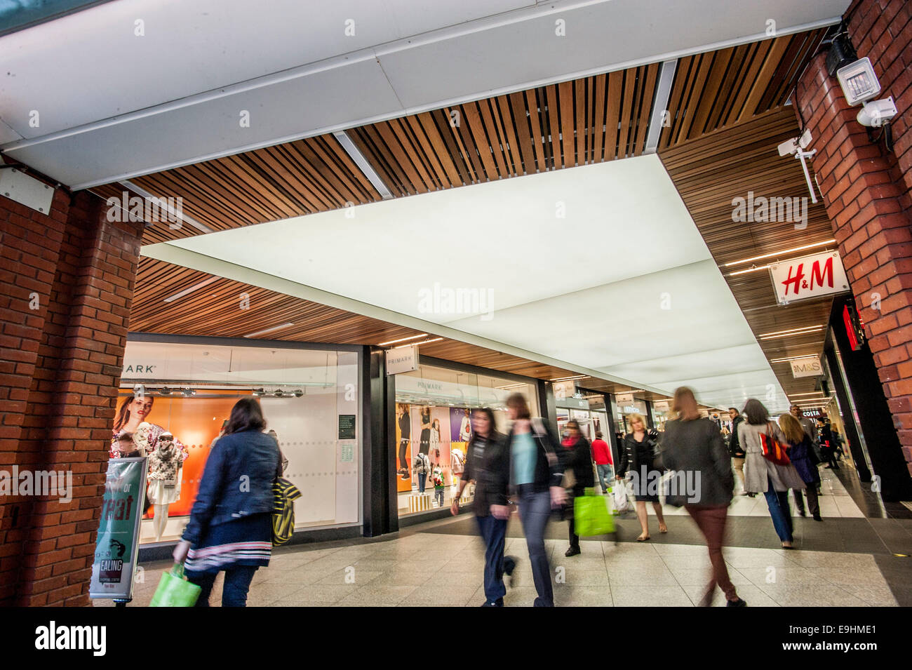 Views of Ealing Broadway Shopping Centre and units saturday 23rd ...