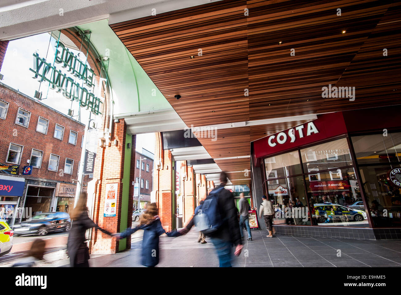 Views of Ealing Broadway Shopping Centre and units saturday 23rd ...