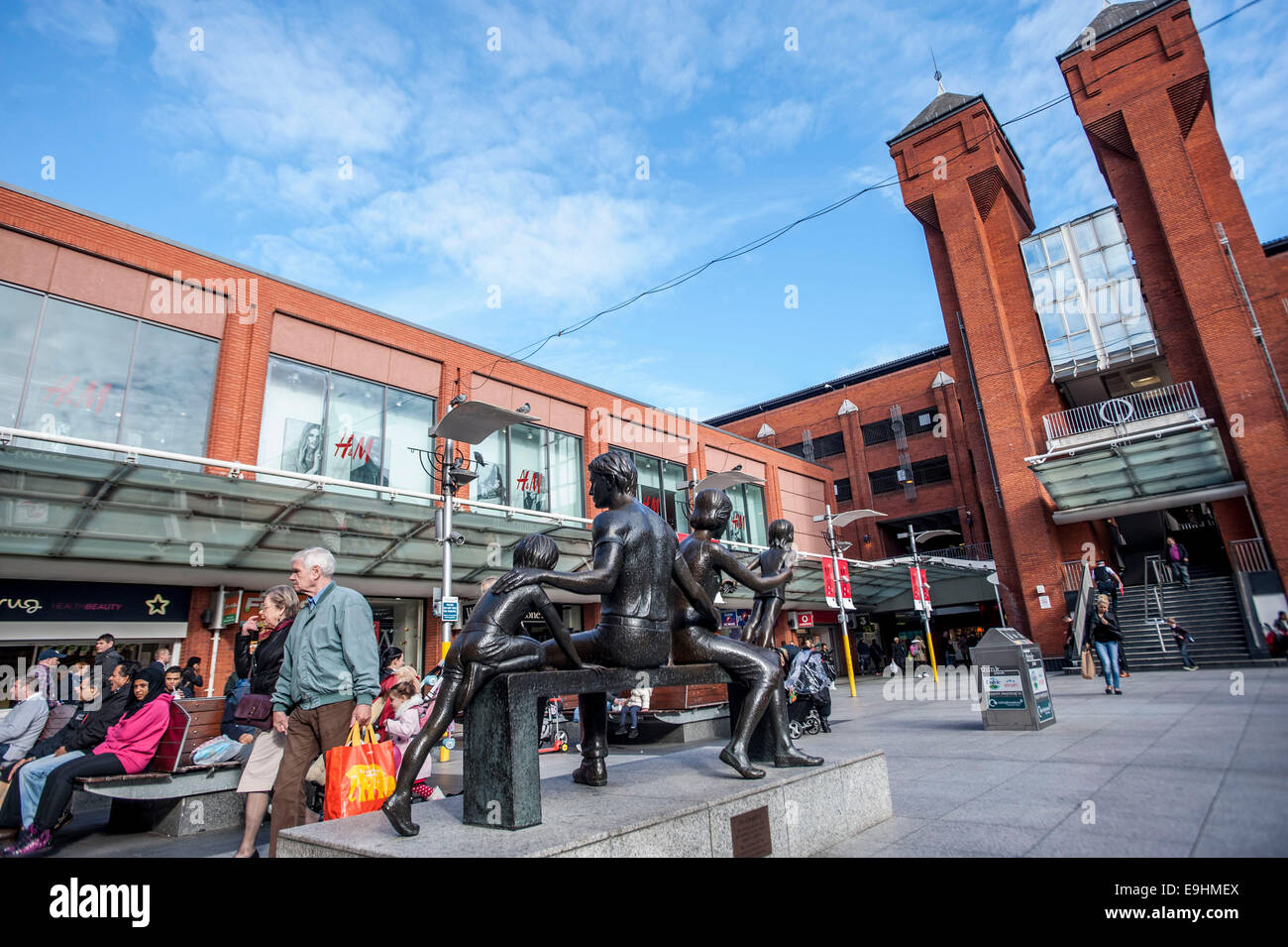 Views of Ealing Broadway Shopping Centre and units saturday 23rd ...