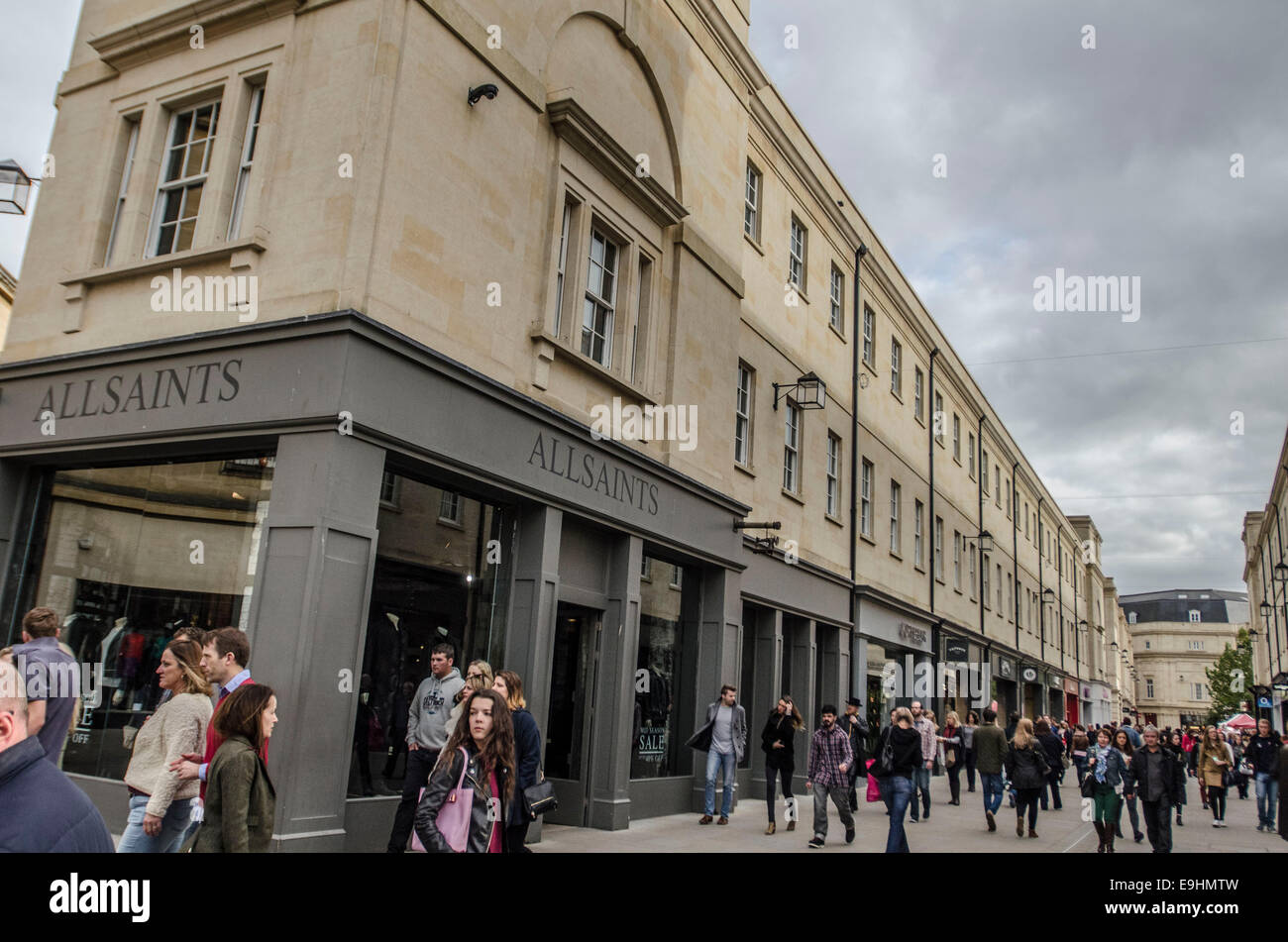 Views of Southgate Shopping Centre Bath opened 2009. Part of British ...
