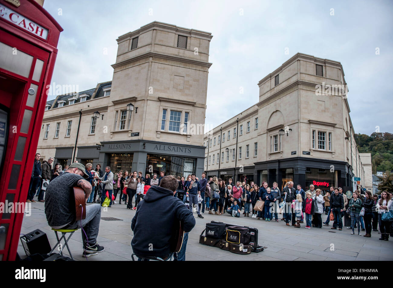 Views of Southgate Shopping Centre Bath opened 2009. Part of British ...