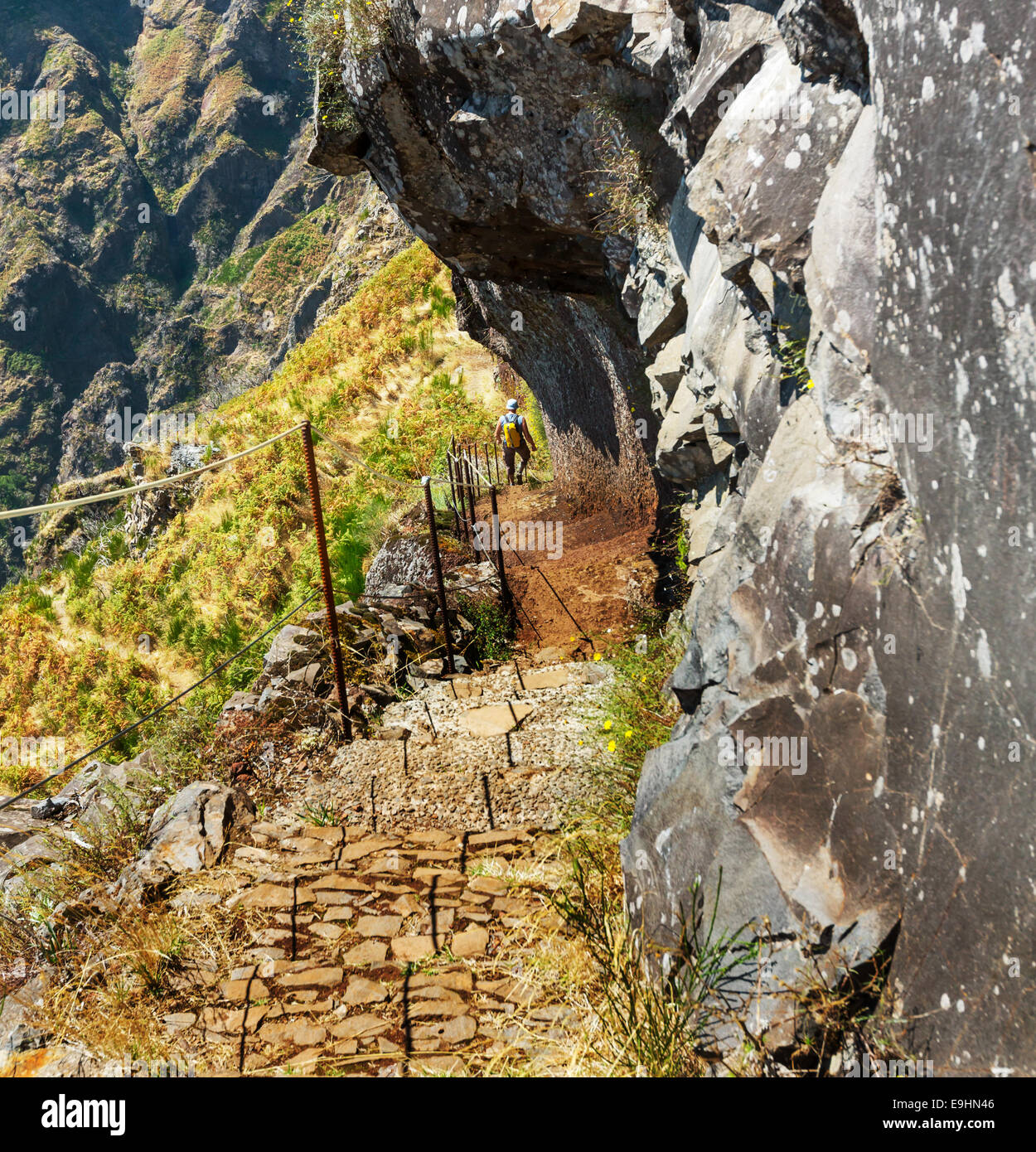 Mountains in Madeira Stock Photo - Alamy