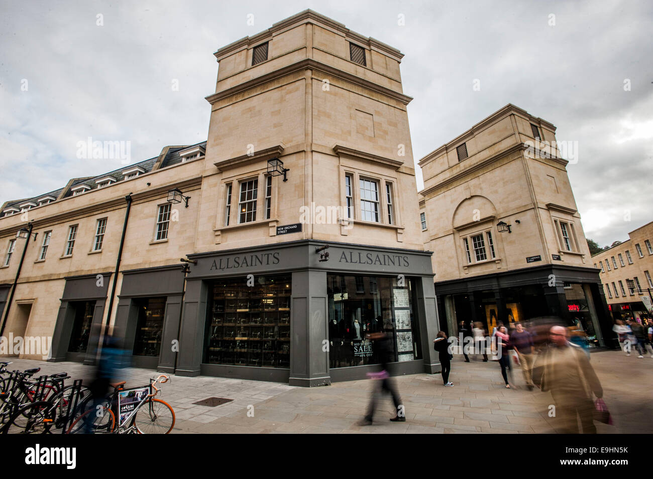 Views of Southgate Shopping Centre Bath opened 2009. Part of British ...