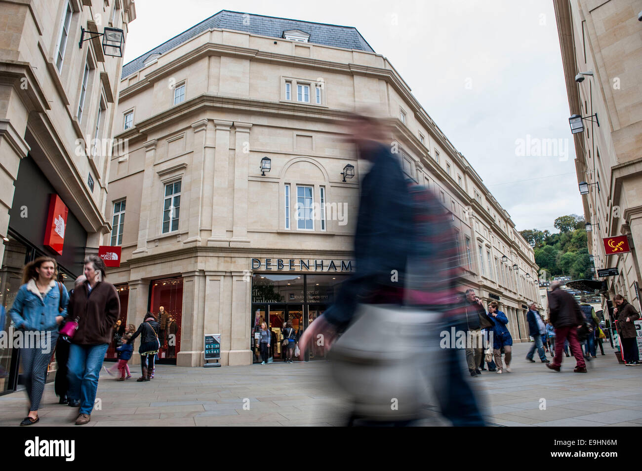 Views of Southgate Shopping Centre Bath opened 2009. Part of British ...