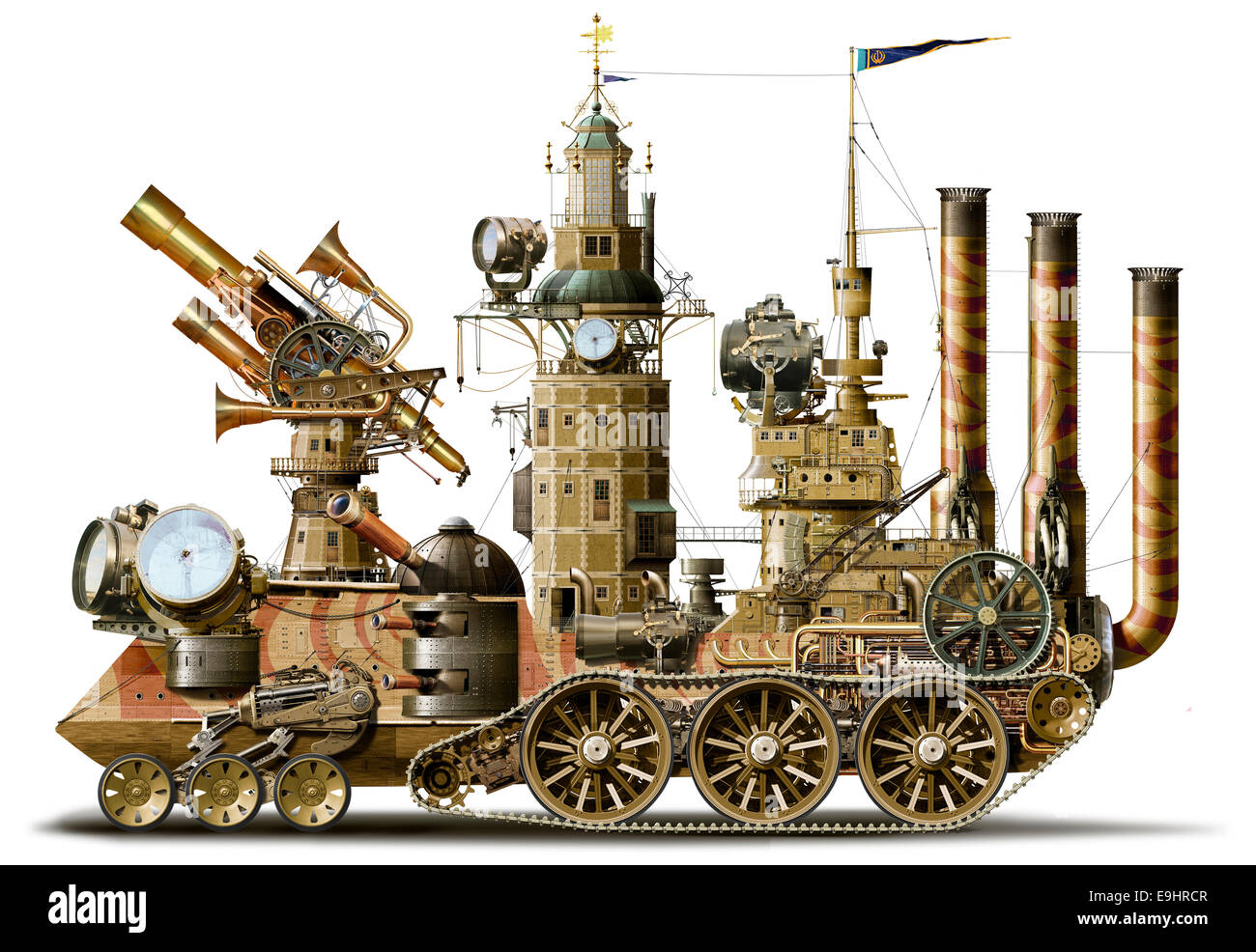 Steampunk Machine Stock Photos & Steampunk Machine Stock Images - Alamy