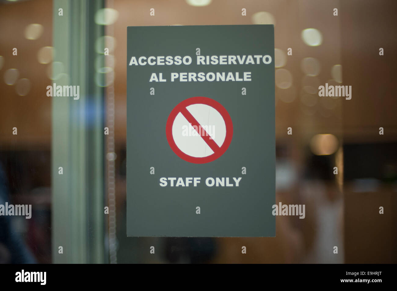 Riservato hi-res stock photography and images - Alamy