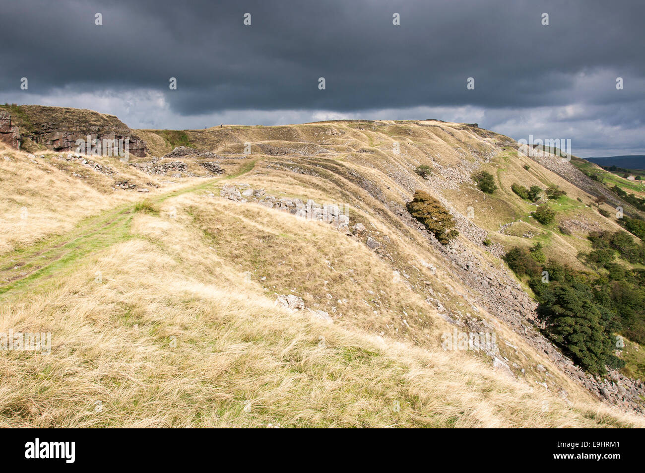 Cracken edge chinley quarry hi-res stock photography and images - Alamy