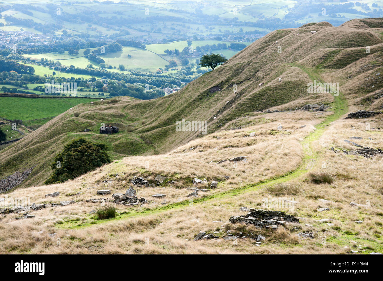 Cracken edge chinley quarry hi-res stock photography and images - Alamy