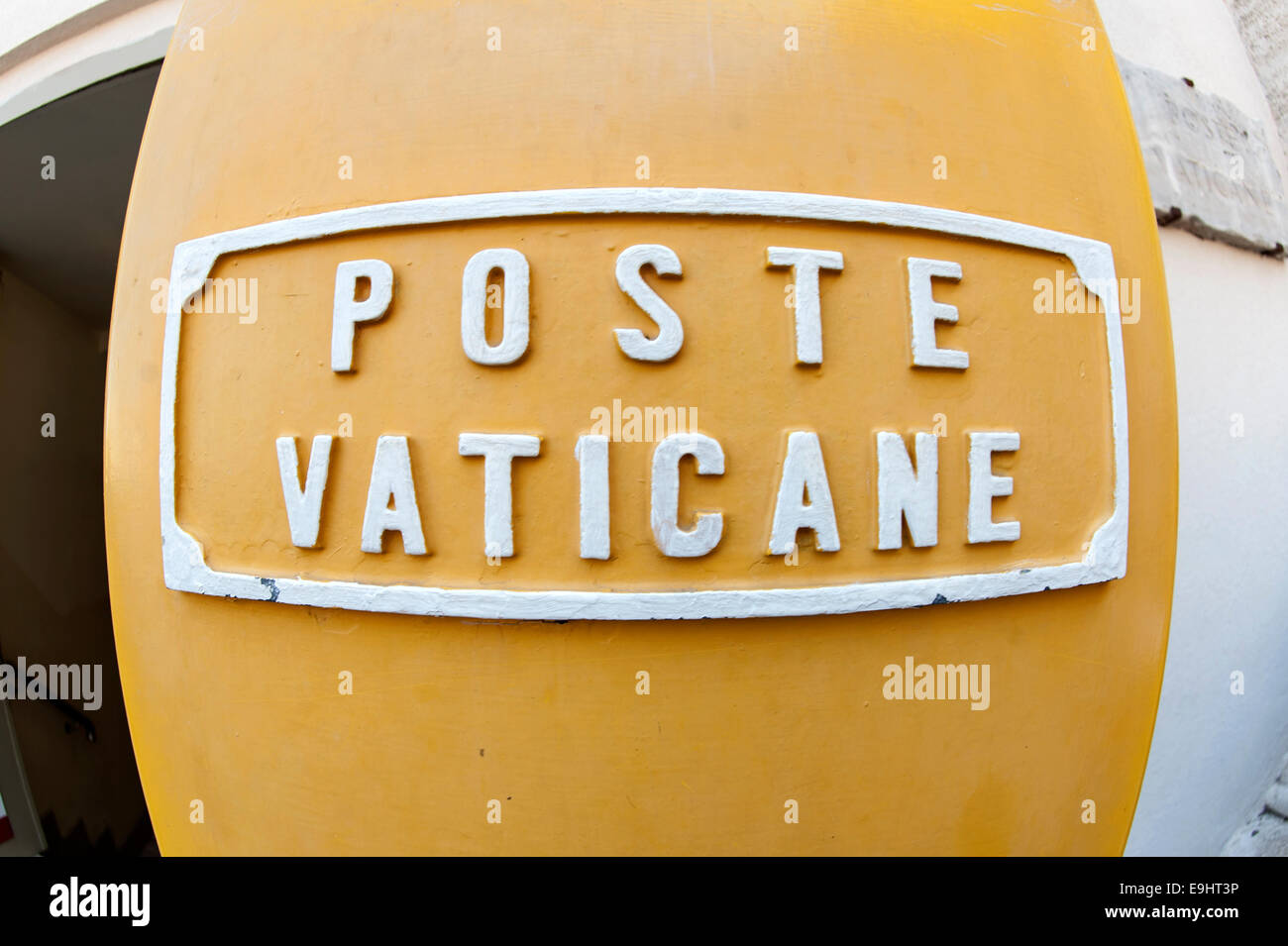 The Vatican City Postbox Stock Photo - Alamy