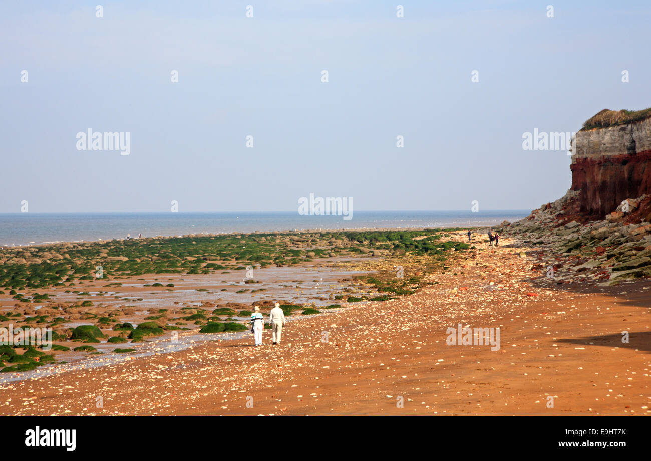 Hunstanton rocks norfolk tourism hi-res stock photography and images ...