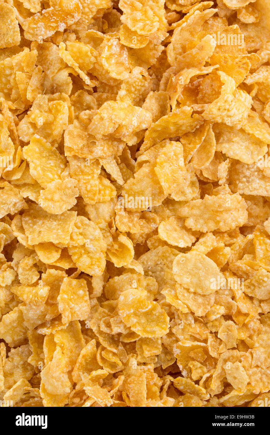 corn flakes as background texture Stock Photo - Alamy