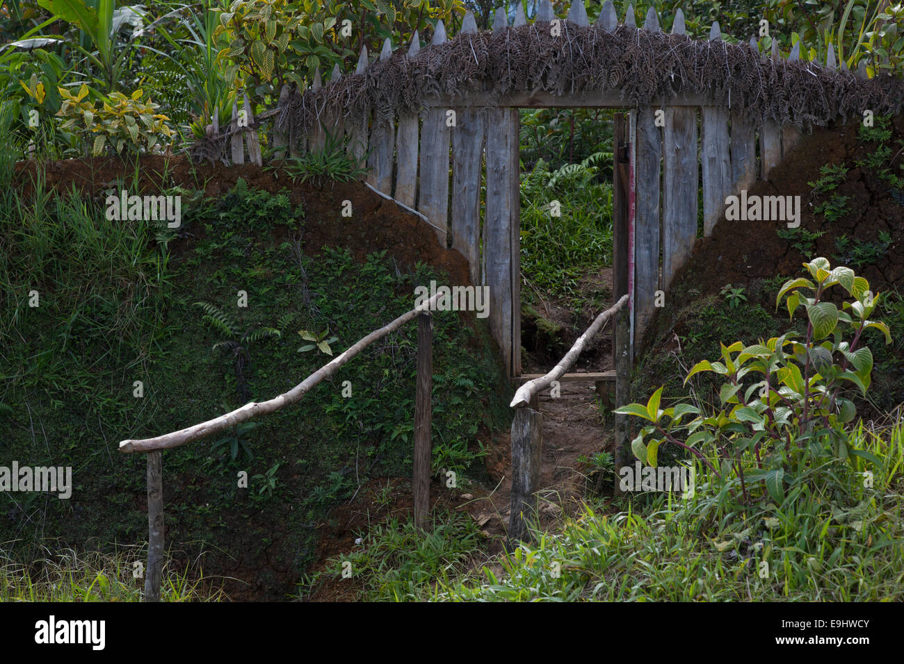 Papua new guinea highlands village hi-res stock photography and images ...