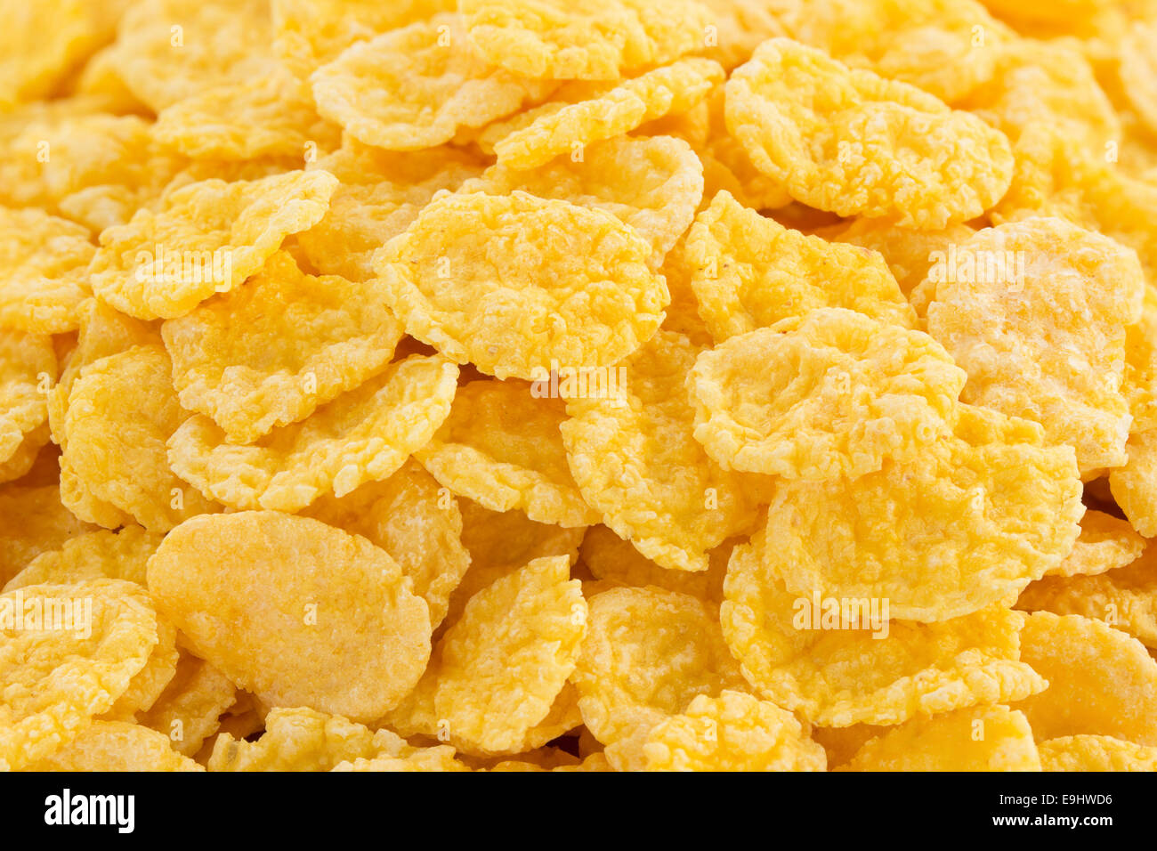 corn flakes as background texture Stock Photo - Alamy