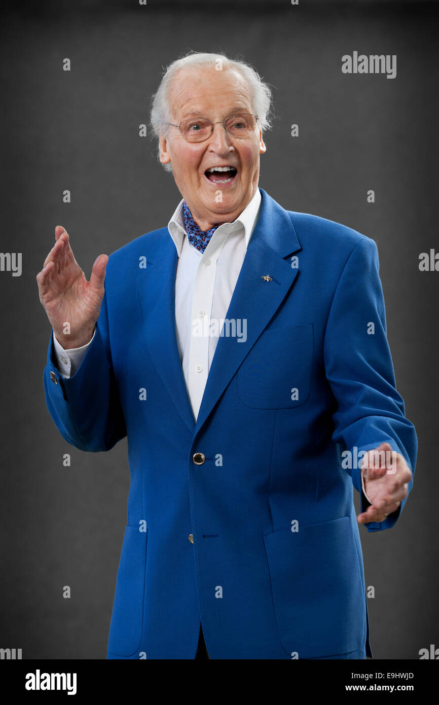 Nicholas Parsons, CBE, the radio and television presenter and actor, at ...