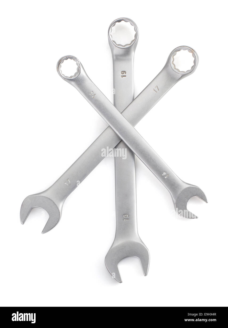 wrench tool isolated on white background Stock Photo - Alamy