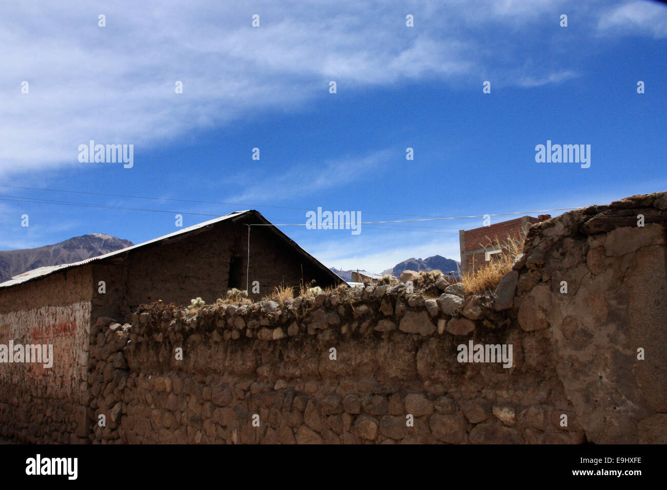 Chivay, Peru' 2009 Stock Photo - Alamy