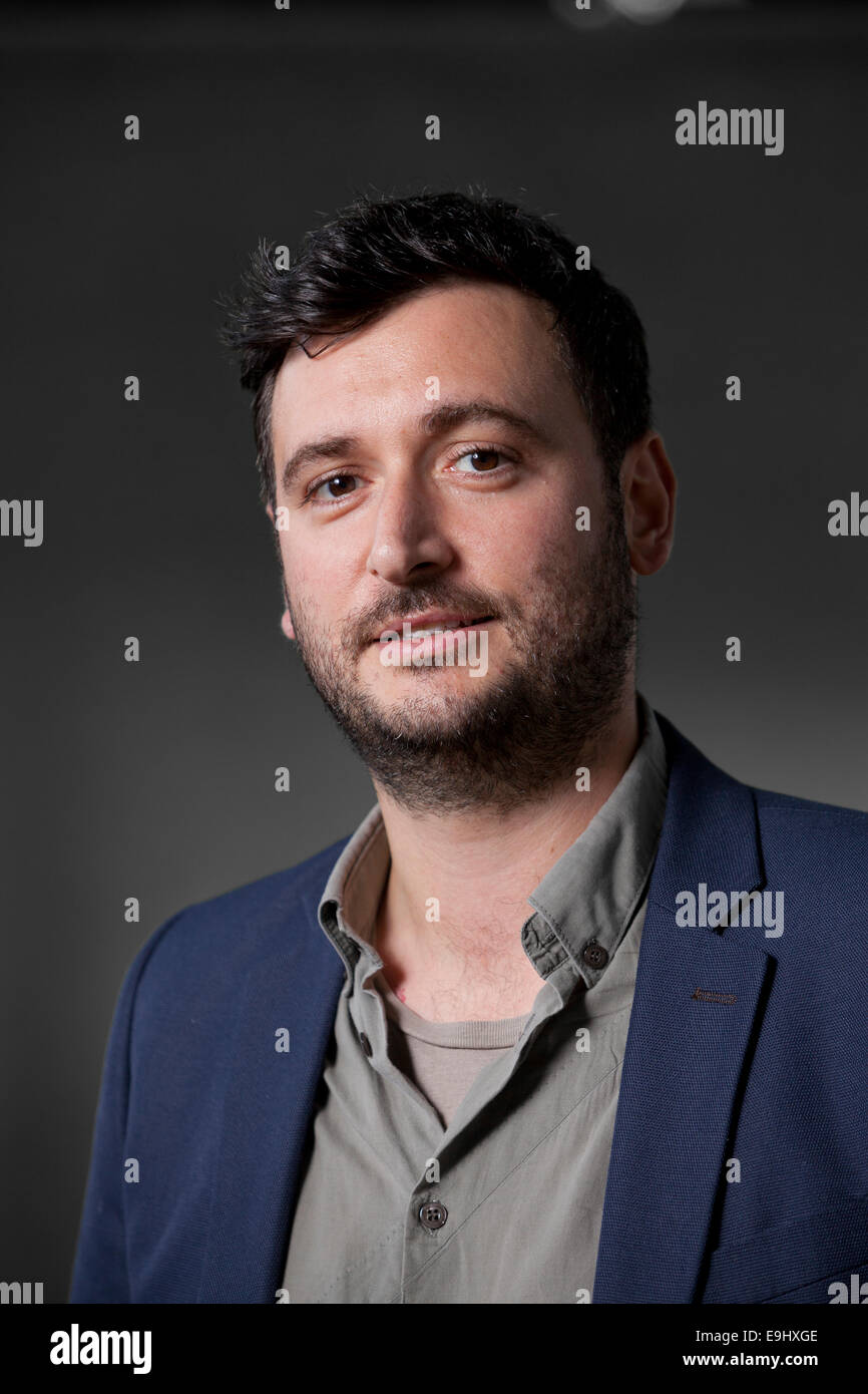 James Ley, playwright and theatre producer, at the Edinburgh ...