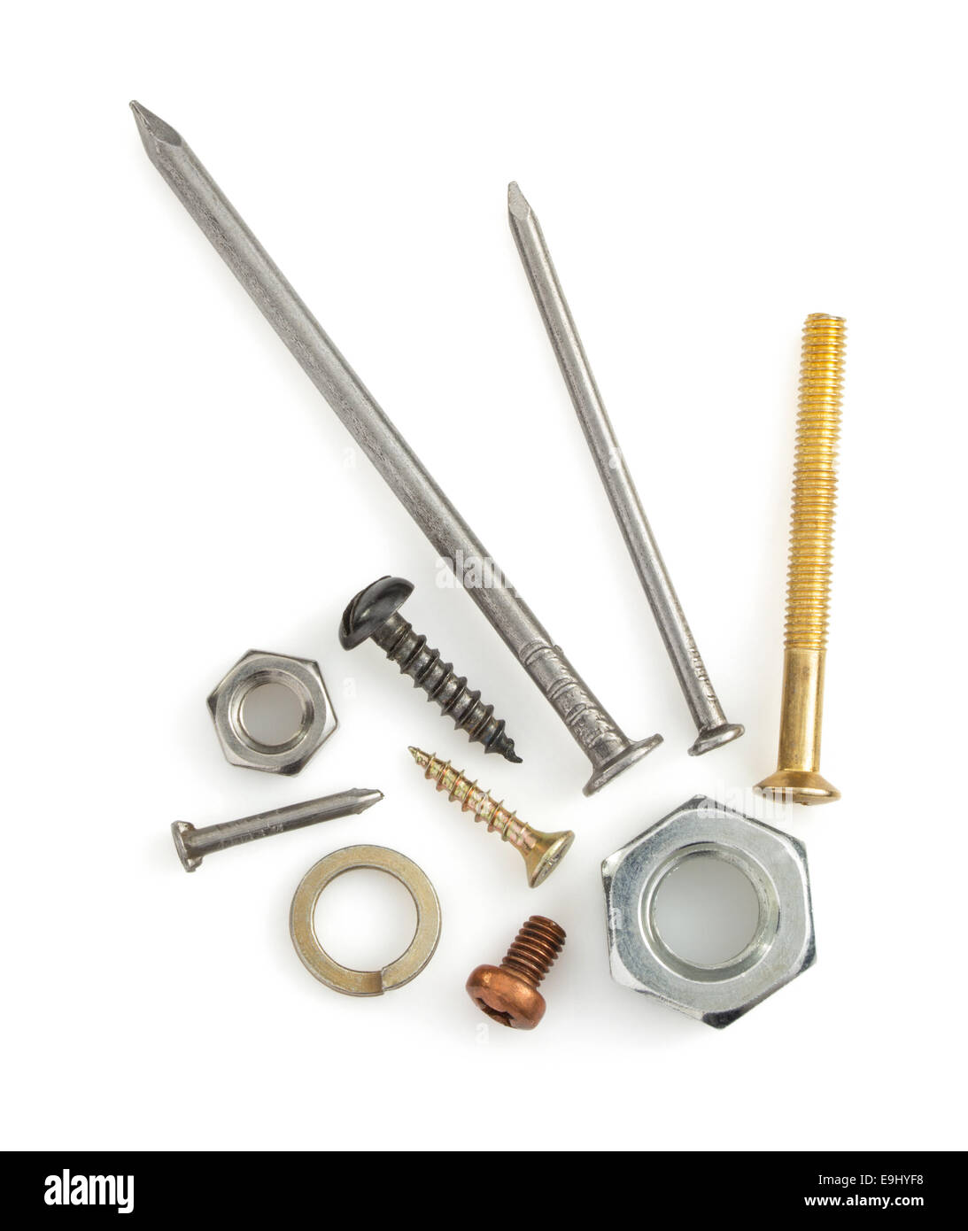 hardware tools isolated on white background Stock Photo - Alamy