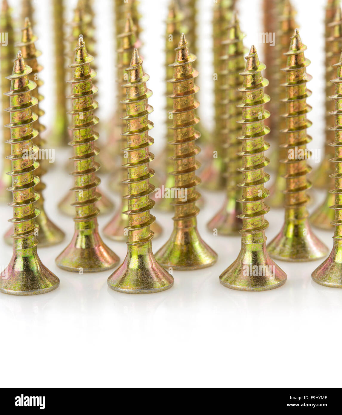 metal screws tool isolated on white background Stock Photo - Alamy