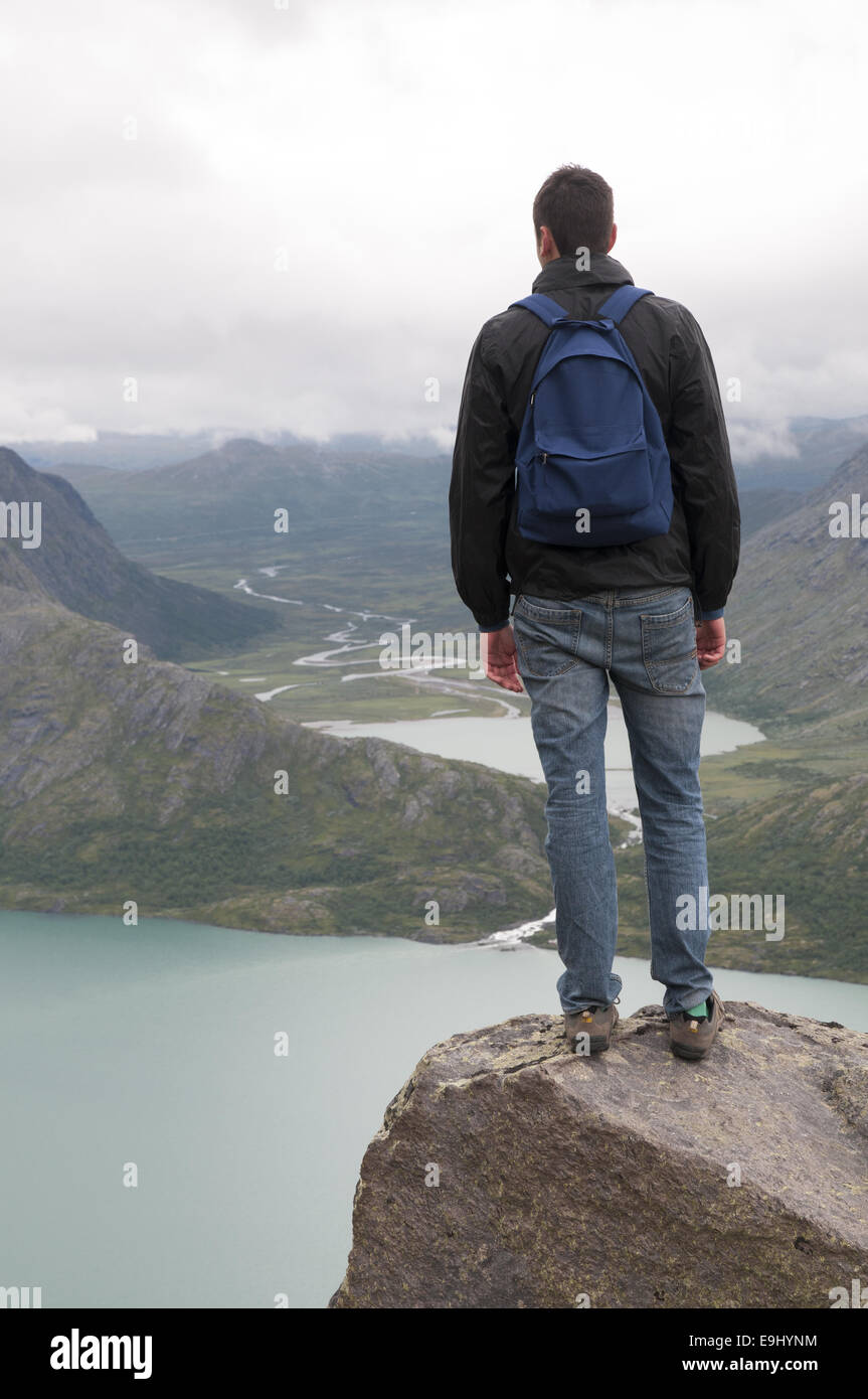 Man overlooking view High Resolution Stock Photography and Images - Alamy