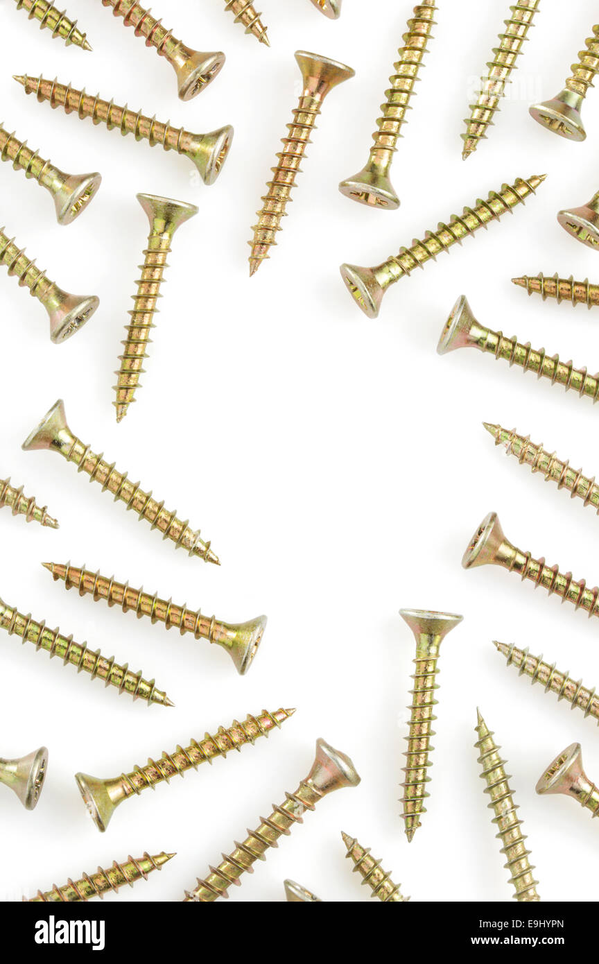 screw tools isolated on white background Stock Photo - Alamy