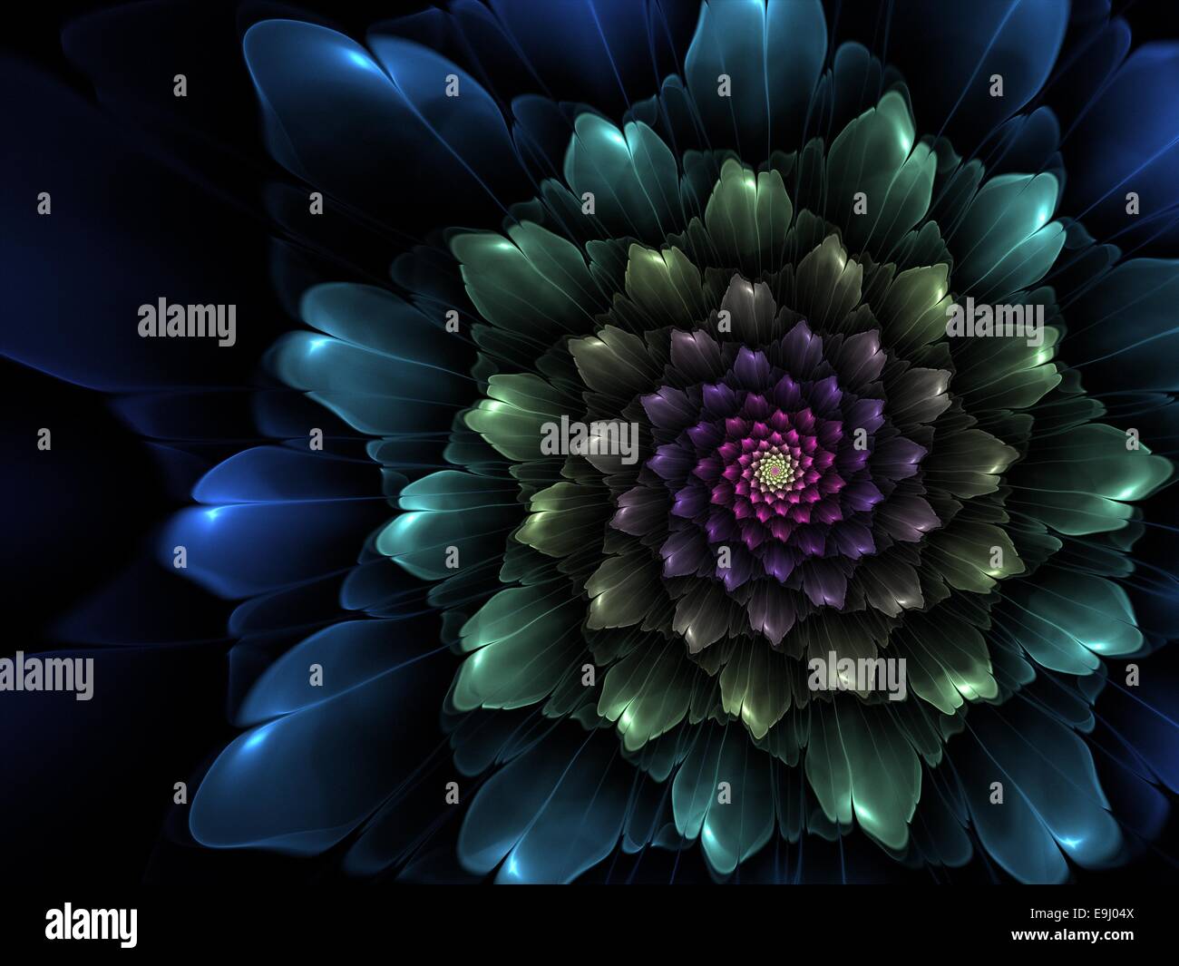 Digital flower hi-res stock photography and images - Alamy
