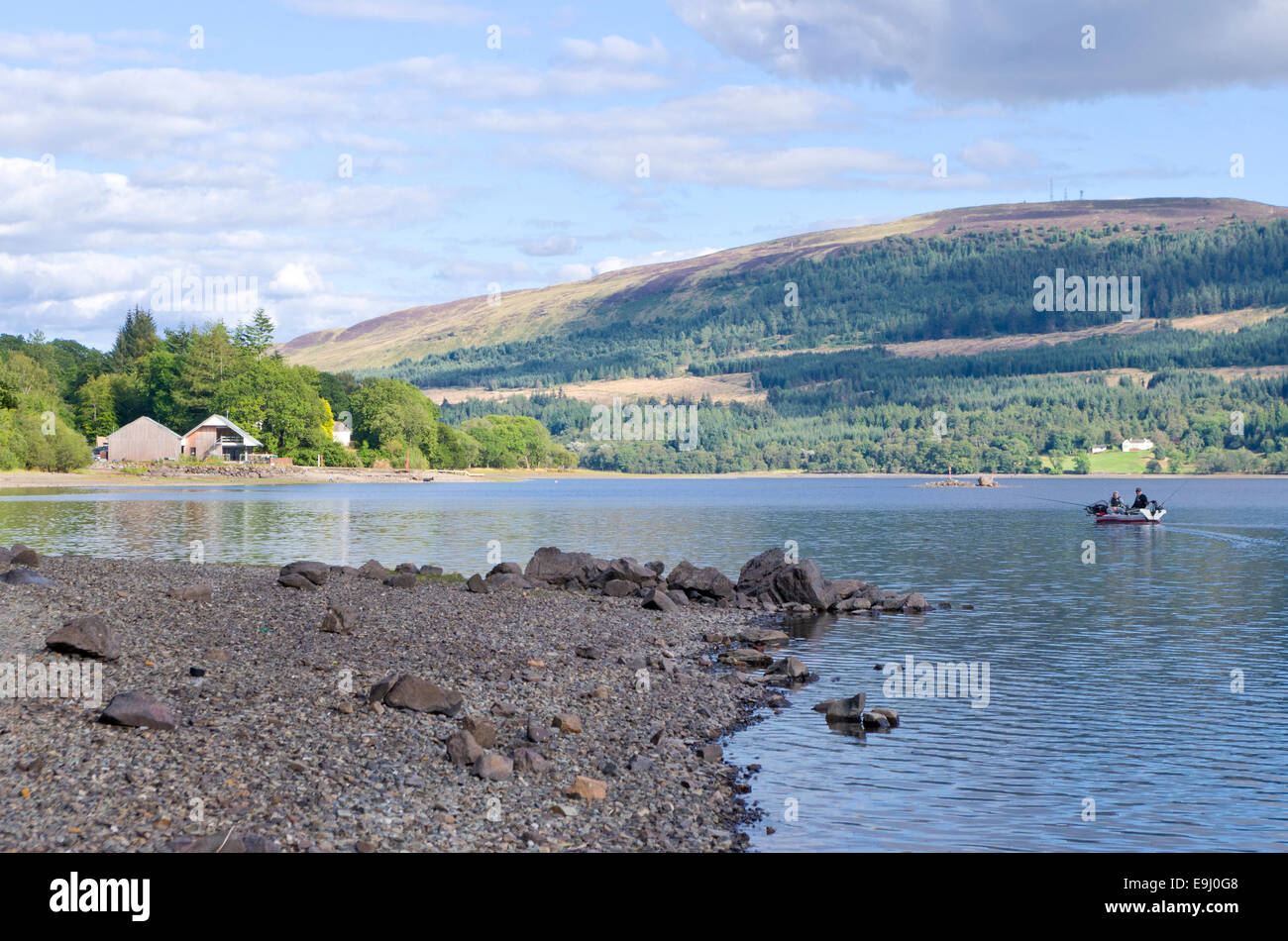Loch Venachar, Trossachs, Stirlingshire, Scotland, UK Stock Photo - Alamy