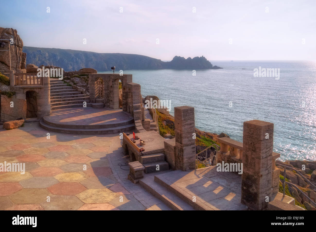 Minack Theatre, Porthcurno, Cornwall, England, United Kingdom Stock ...