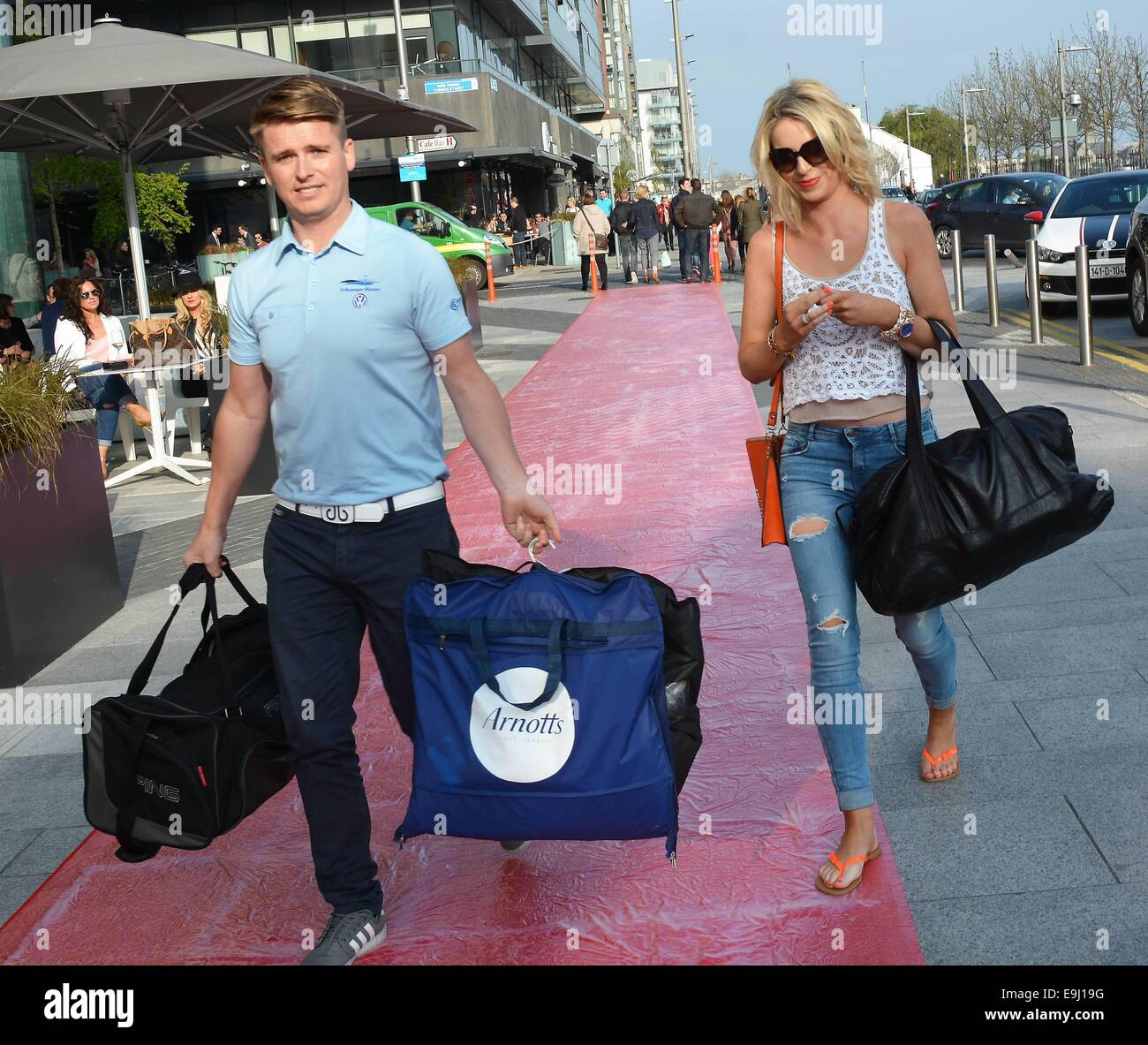 Celebrities at The Marker Hotel before the VIP Style Awards 2014 ...