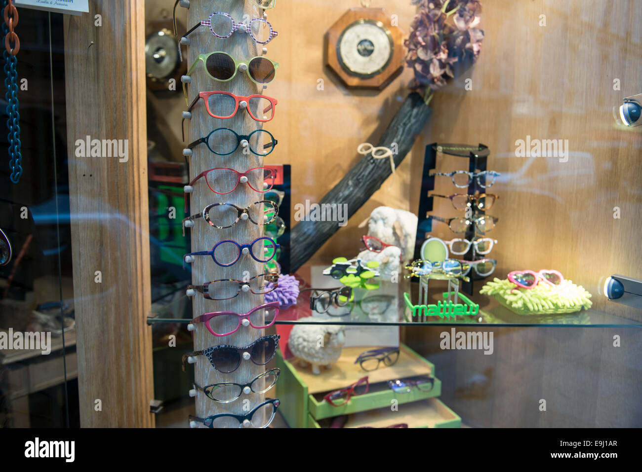 shop windows selling fashion retail in Paris france Stock Photo - Alamy