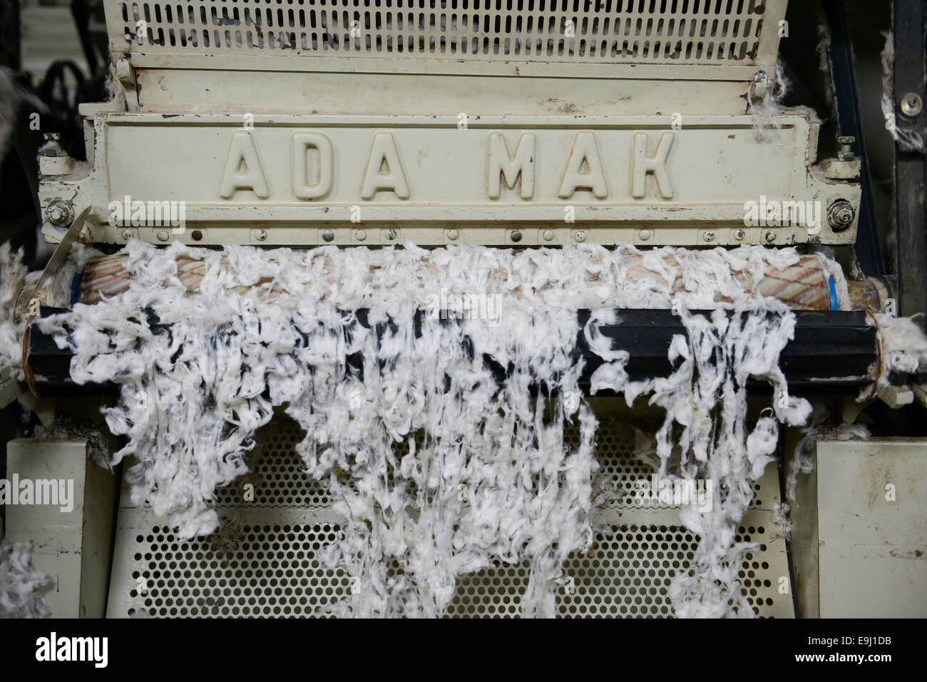 TURKEY, Adana, Pakmil ginning factory, processing of harvested ...