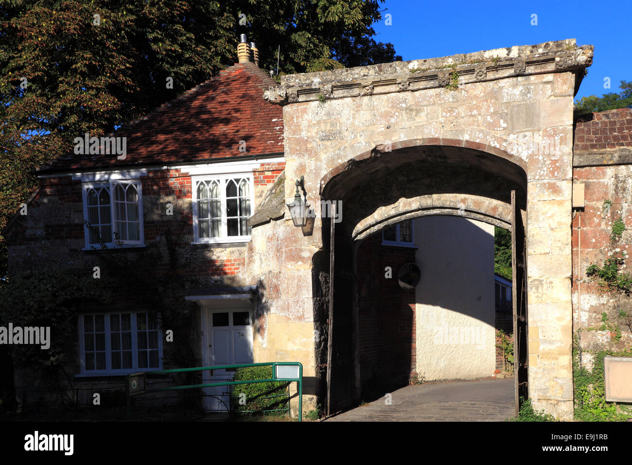 The Harnham Gate, De Vaux Place, Salisbury City, Wiltshire County ...