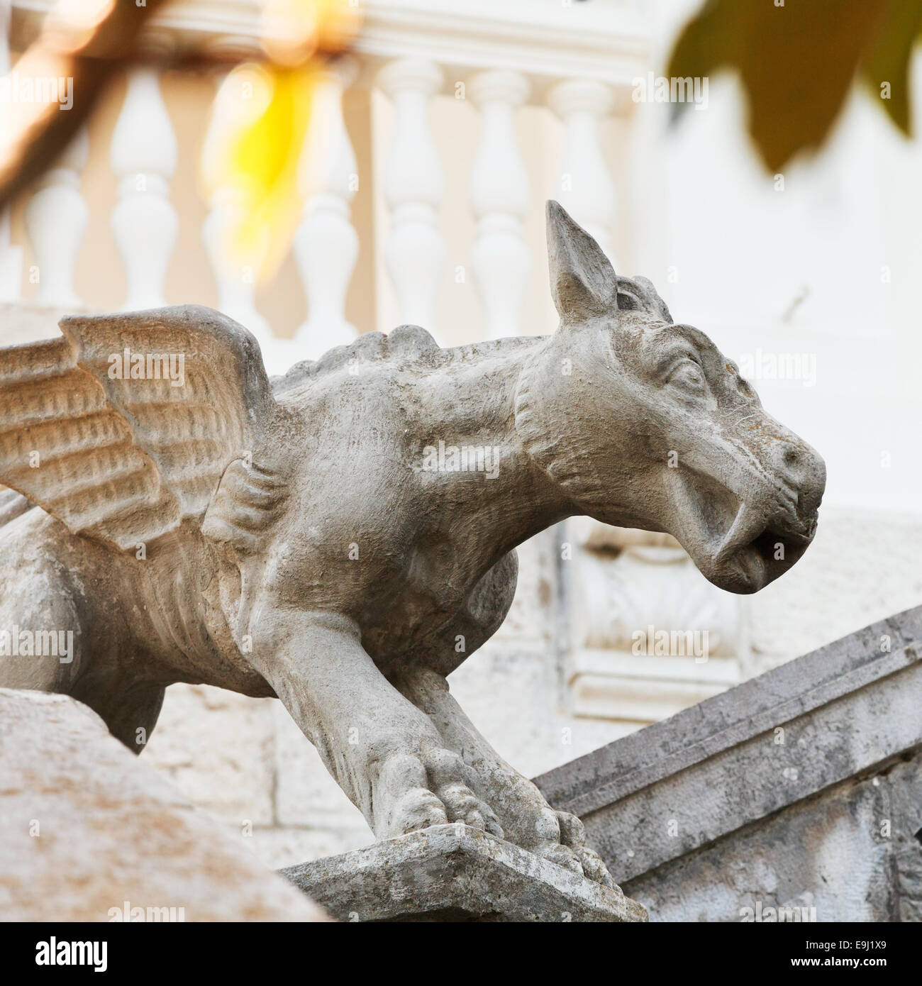 chimera sculpture of Livadia Palace, Crimea Stock Photo - Alamy
