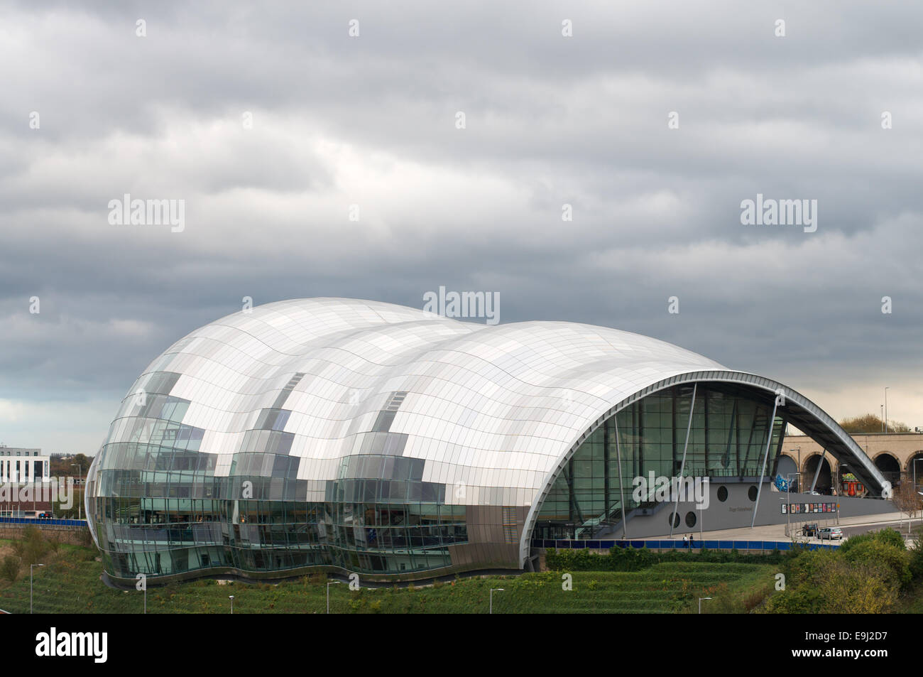 Sage concert hall in Gateshead north east England UK Stock Photo - Alamy