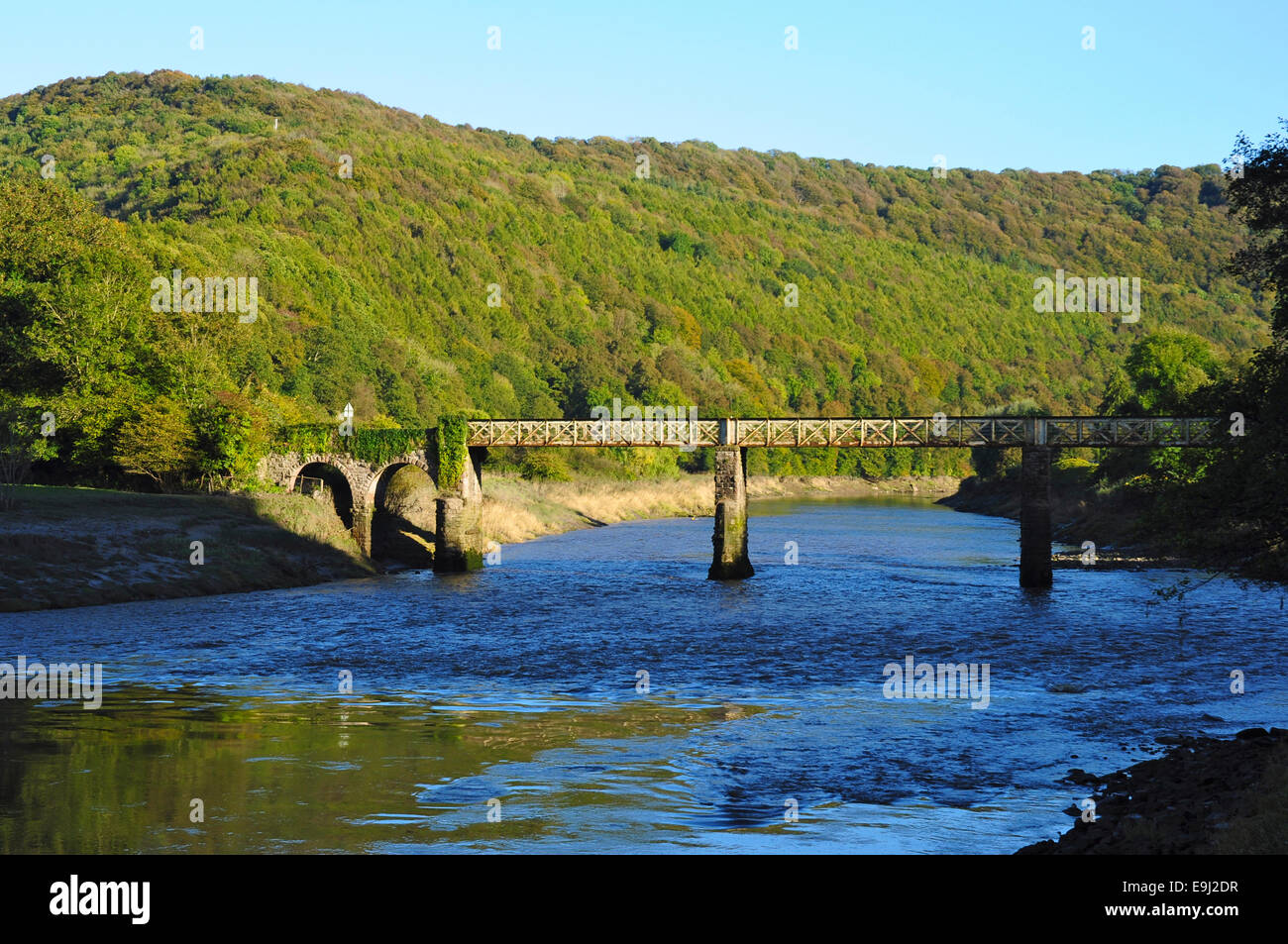 Tintern wireworks bridge hi-res stock photography and images - Alamy