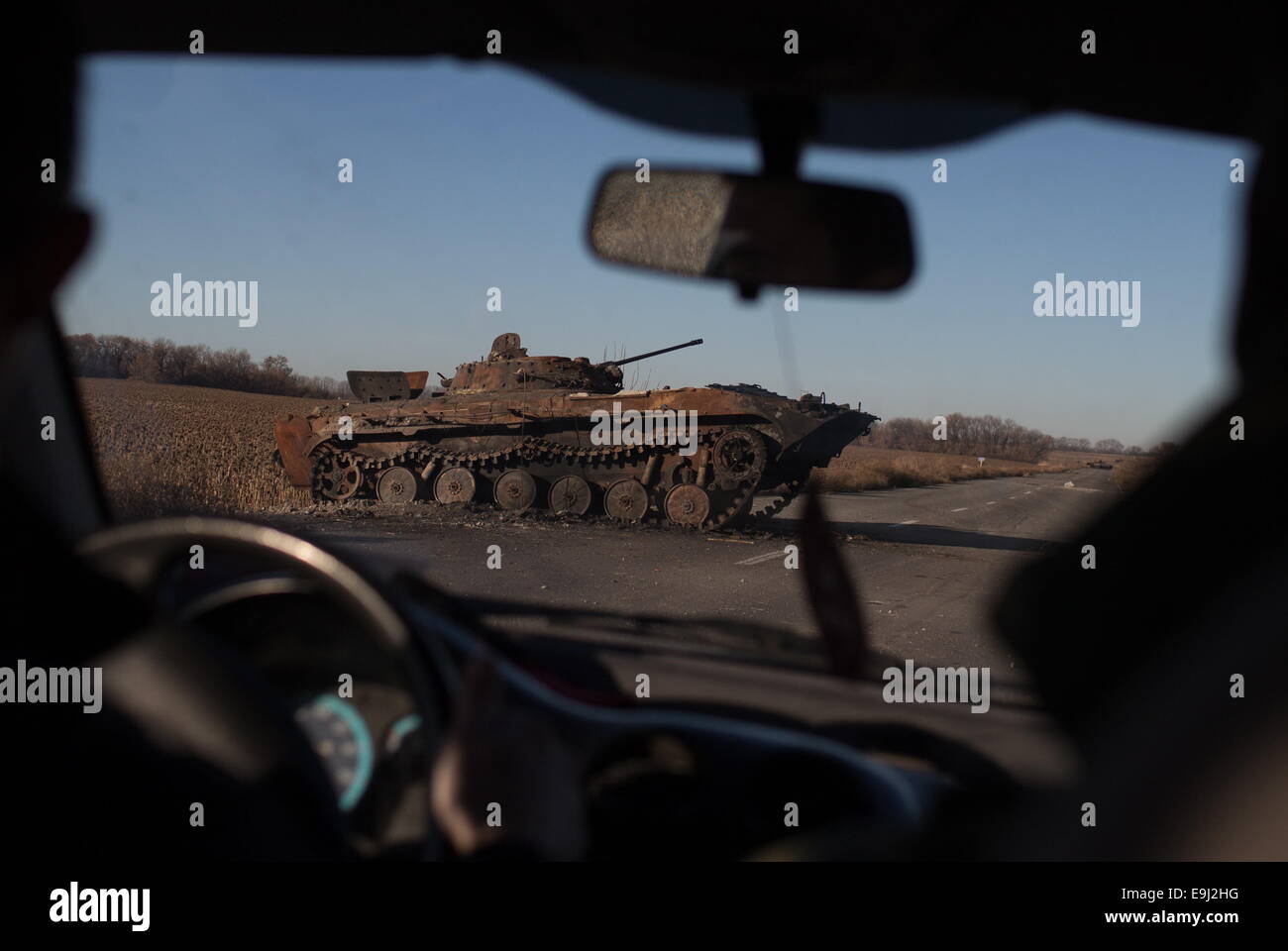 Burnt Out Tank High Resolution Stock Photography and Images - Alamy