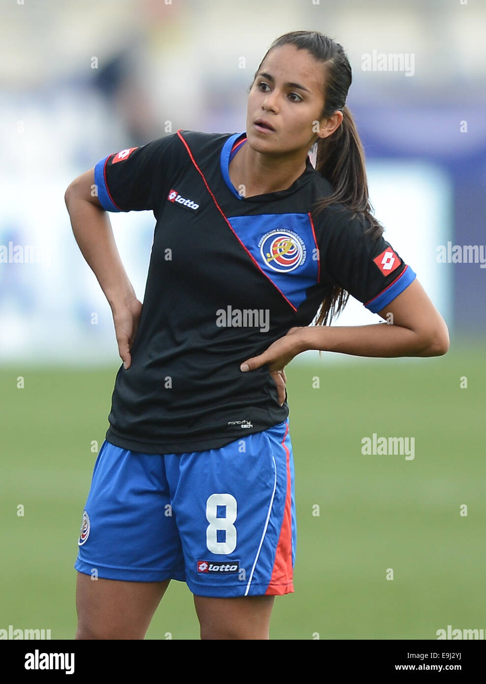 Chester, PA, USA. 24th Oct, 2014. 20141024 - Costa Rica defender ...